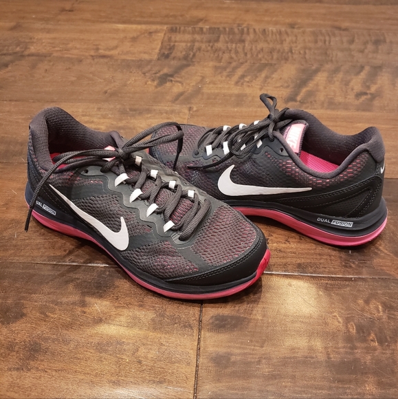 Nike | Shoes | Nike Fitsole Dual Fushion Run 3 Athletic Shoes | Poshmark